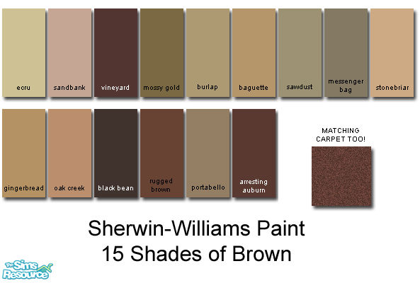 Chocolate Color Sherwin Williams