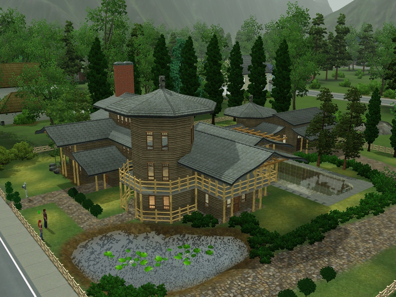 RamboRocky90's Family log house